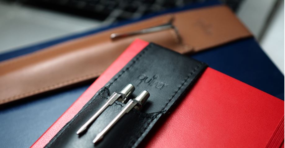 Quiver Pen Holders | Leather Notebook Pen Holders